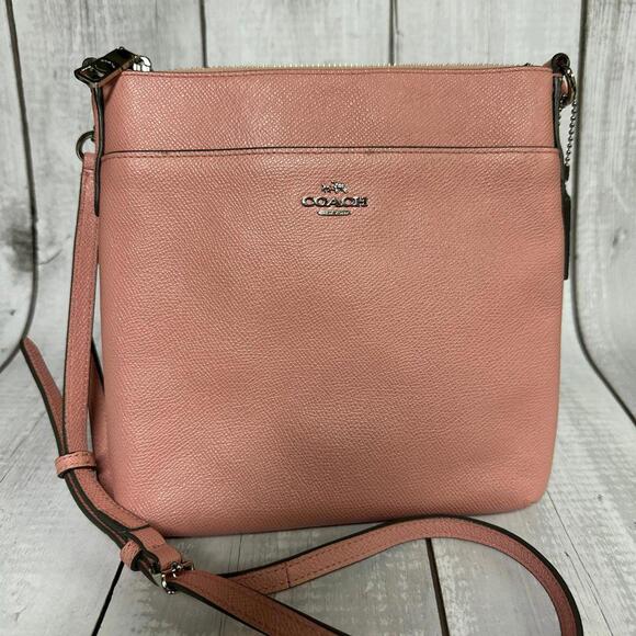 Coach | Bags | Coach Kitt Messenger Crossbody 59975 Light Pink | Poshmark
